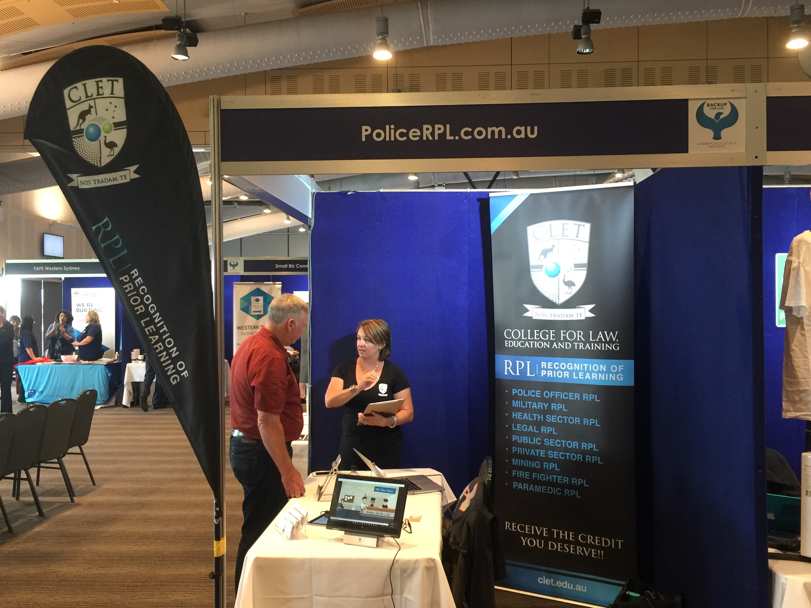 NSW Police Legacy Backup for Life Expo - CLET Blog